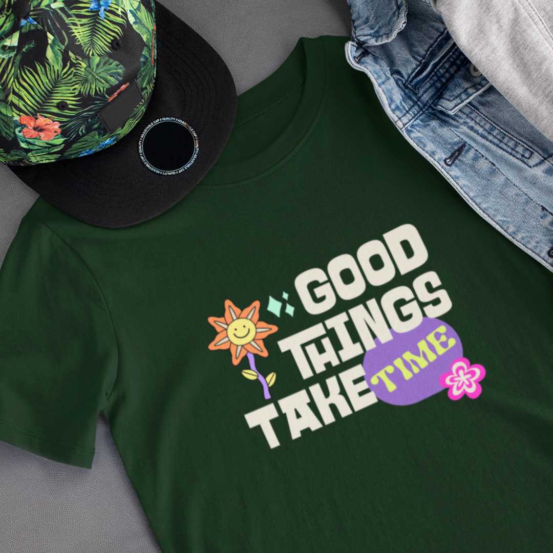 Good Things Take Time Weekend Tee | ZESTLY